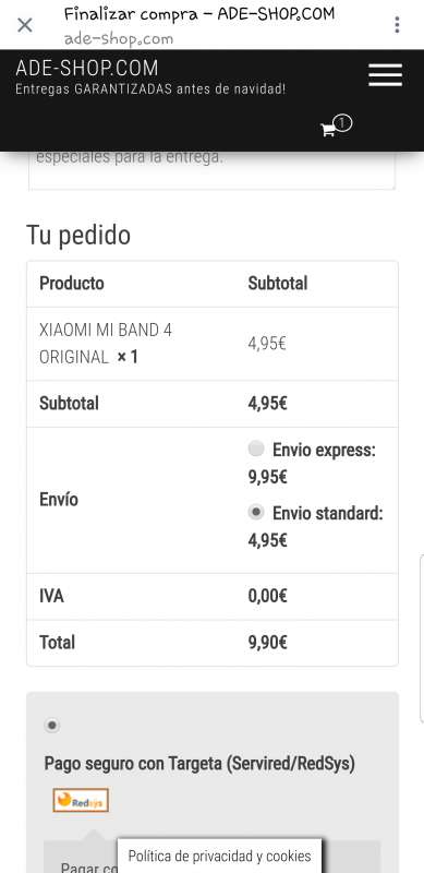 Ade-shop.com | 12 informes | 61 comentarios