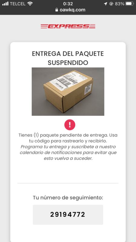 Oawkq.com | Vupolscheh@kodehexa.net | Centeo de Distribución | 1 ...