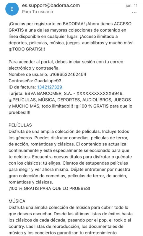 Es.support@badoraa.com | 6 informes | 5 comentarios